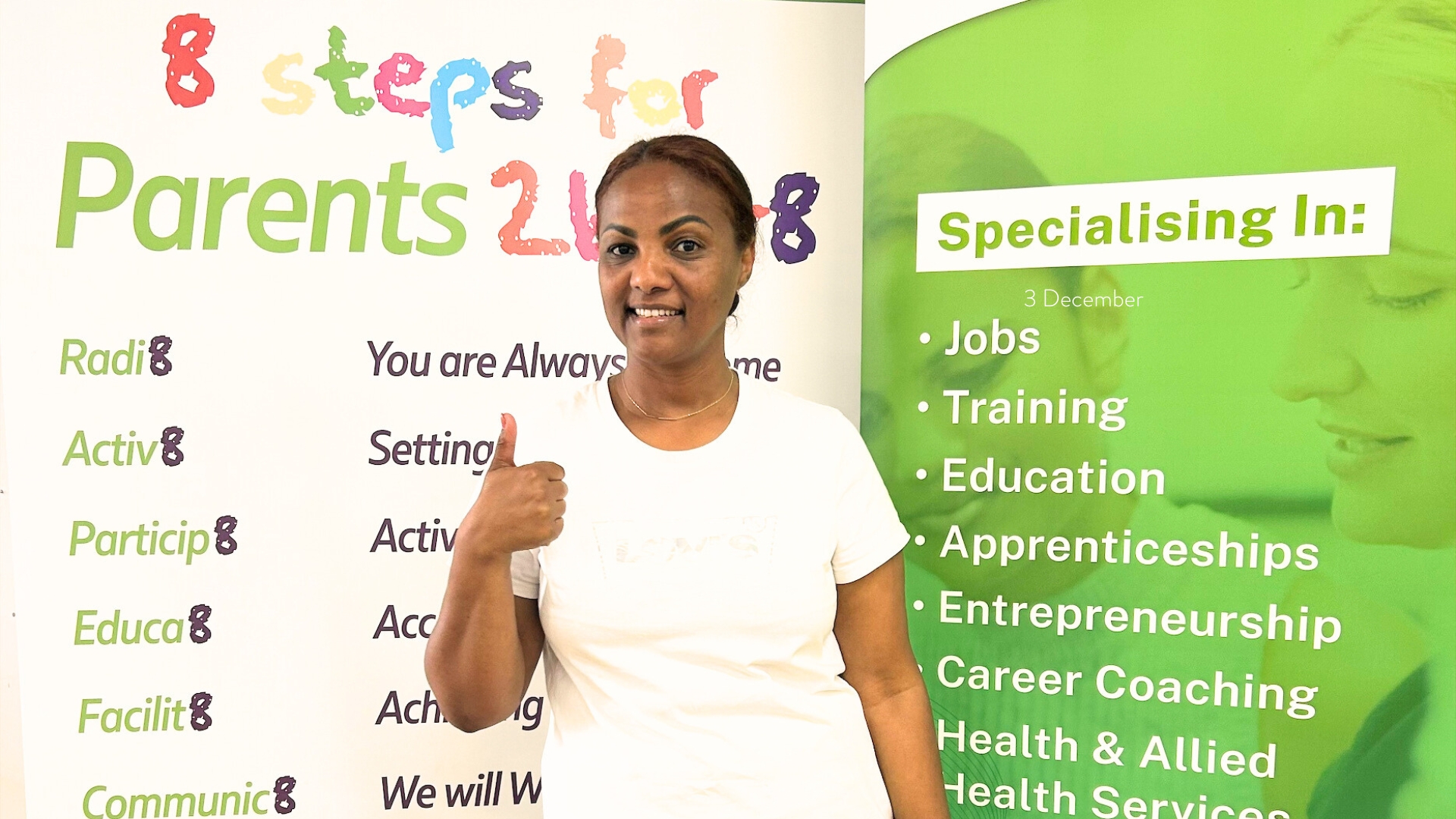 Haregeweyin success with ParentsNext support | Sarina Russo